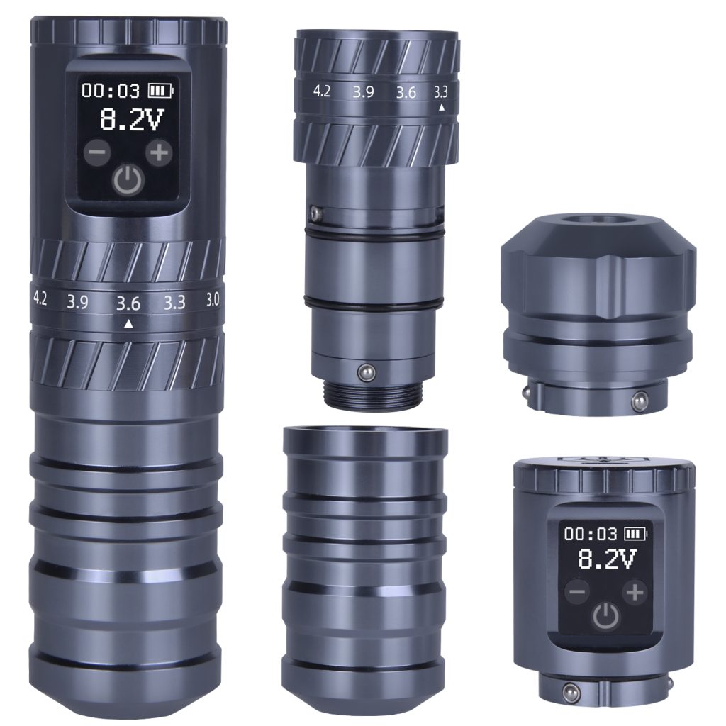 POSEIDON V11 SPHINX ADJUSTABLE TATTOO WIRELESS PEN MACHINE - POSEIDON ...